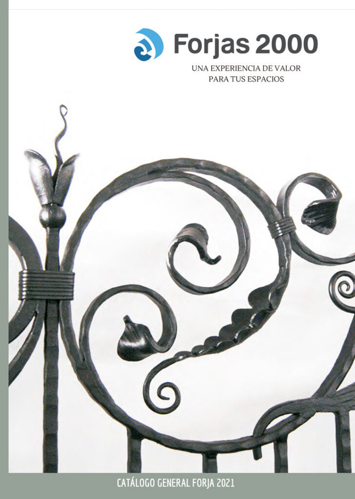 Catálogos acero inox, forja tradicional y puertas latón cromado