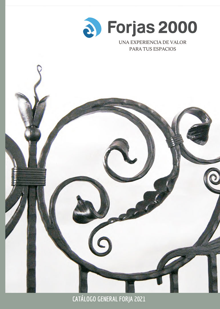 Catálogos acero inox, forja tradicional y puertas latón cromado